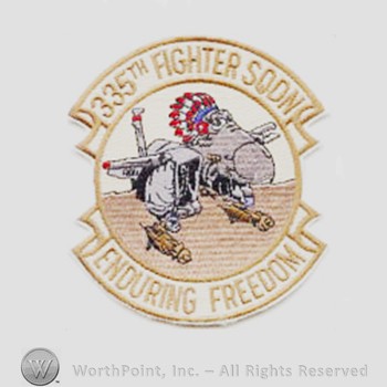 Mark with Enduring Freedom & Iraqi Freedom patch | #348084