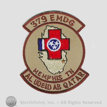 Mark with The text "379 EMDG MEMPHIS TN AL UDEID | #348164