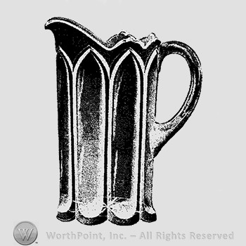 Mark with Glass pattern: Church Windows; pitcher. | #350975