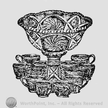 Mark with Glass pattern: Unknown; punch set. | #351470