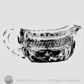 Mark with Glass pattern: Unknown; sugar. | #353653