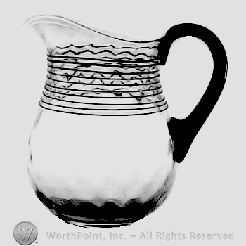 Mark with Glass pattern: Unknown; pitcher. | #353789