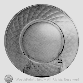 Mark with Glass pattern: Unknown; plate. | #353809