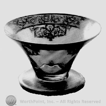 Mark with Glass pattern: Unknown; finger bowl. | #353812