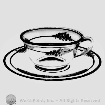 Mark with Glass pattern: Unknown; cup. | #353815