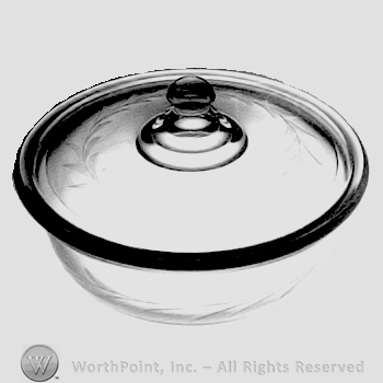 Mark with Glass pattern: Unknown; casserole with | #353869