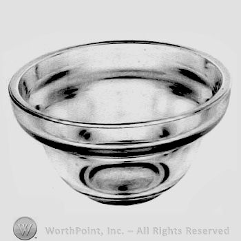 Mark with Glass pattern: Unknown; bowl. | #353870