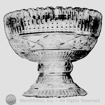 Mark with Glass pattern: Unknown; punch bowl. | #354116