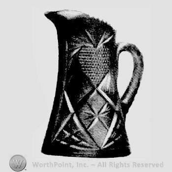 Mark with Glass pattern: Heart; jug. | #354230