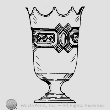 Mark with Glass pattern: Lozenges; spooner. | #355668