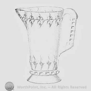 Mark with Glass pattern: Home; pitcher. | #356013