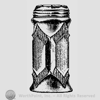 Mark with Glass Pattern: Niagara; salt shaker. | #356279