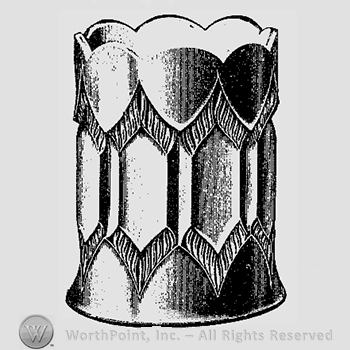 Mark with Glass Pattern: Niagara; spooner. | #356281