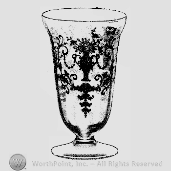 Mark with Glass Pattern: Florentine; tumbler. | #358053