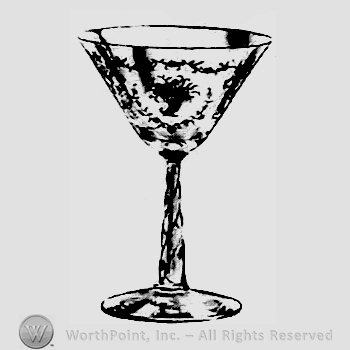 Mark with Glass Pattern: Mayflower; champagne | #358114