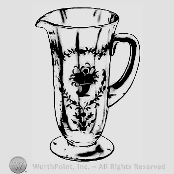 Mark with Glass Pattern: Mayflower; jug. | #358124