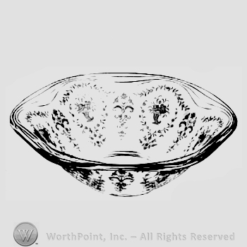 Mark with Glass Pattern: Mayflower; bowl. | #358138