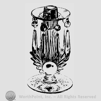 Mark with Glass Pattern: Mayflower; lustre. | #358139