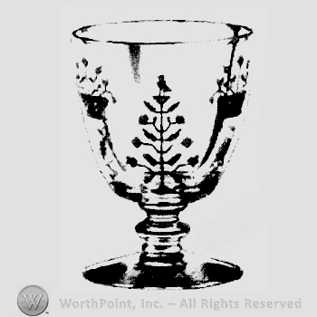 Mark with Glass Pattern: Sampler; cocktail glass. | #358246