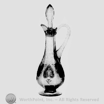 Mark with Glass Pattern: Trojan; oil bottle. | #358324