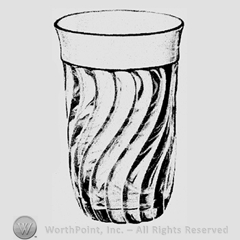 Mark with Glass Pattern: Colony; tumbler. | #358575