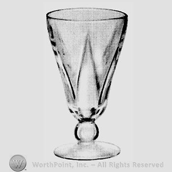 Mark with Glass Pattern: Fairmont; juice glass. | #358663