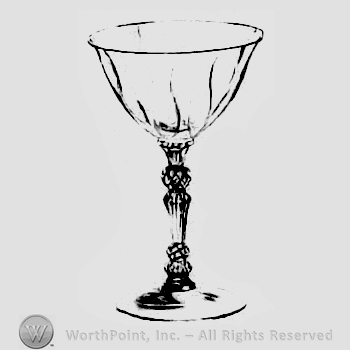 Mark with Glass Pattern: Niagara; goblet. | #359105