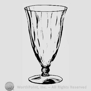 Mark with Glass Pattern: Niagara; goblet. | #359111