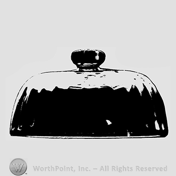 Mark with Glass Pattern: No. 2077; muffin cover. | #359354