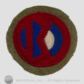 Mark with WWI Army Patch : 169th Aero Squadron. | #360134