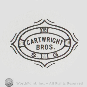 Mark with An oval shape and the text "CARTWRIGHT | #36023