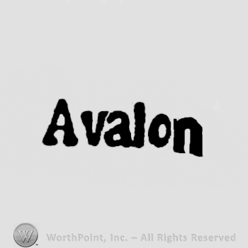 Mark with The word "Avalon". | #36026