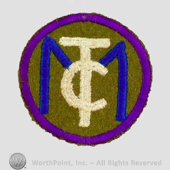 Mark with WWI Army Patch : Motor Transport Corps | #360353