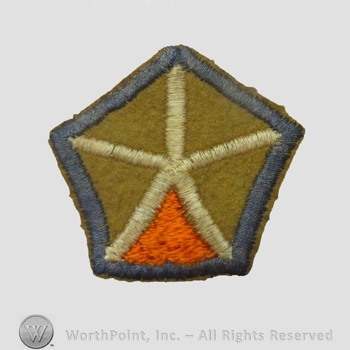 Mark with WWI Army Patch : 5th Corps Signal Corps | #360376