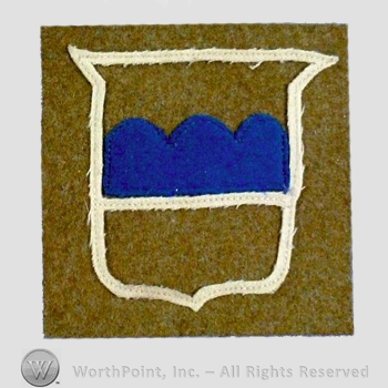 Mark with WWI Army Patch : 80th Division Patch. | #360405