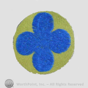 Mark with WWI Army Patch : 88th Division Patch. | #360429