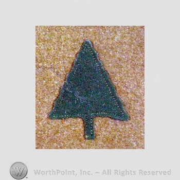 Mark with WWI Army Patch : 91st Division Patch | #360450