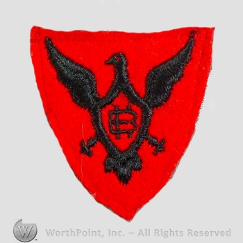 Mark with WWI Army Patch : 86th Division Patch. | #360459