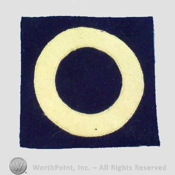 Mark with WWI Army Patch : I Corps Patch. | #360534
