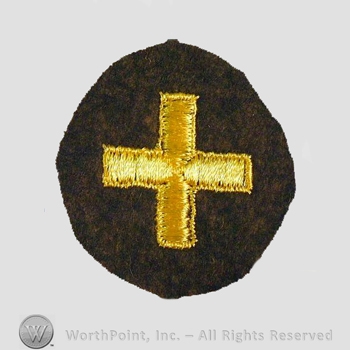 Mark with WWI Army Patch : 33rd Division Patch. | #360548