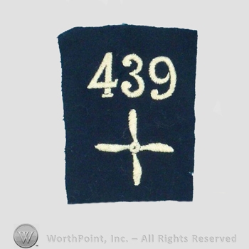 Mark with WWI Enlisted Squadron Patch : 439th Air | #360699
