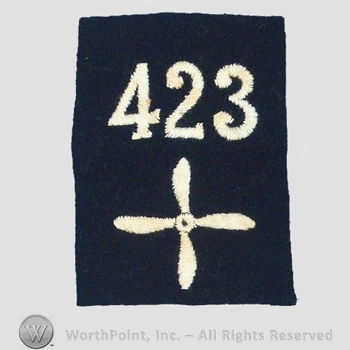 Mark with WWI Enlisted Squadron Patch : 423rd Air | #360709