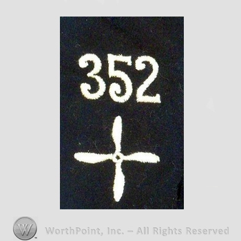Mark with WWI Enlisted Squadron Patch : 352nd Air | #360738