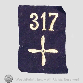 Mark with WWI Enlisted Squadron Patch : 317th Air | #360752