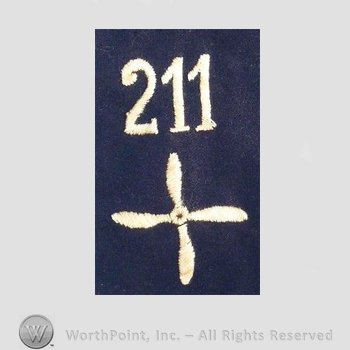 Mark with WWI Enlisted Squadron Patch : 211th Air | #360780