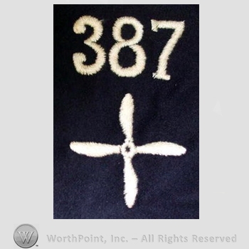 Mark with WWI Enlisted Squadron Patch : 387th Air | #360787