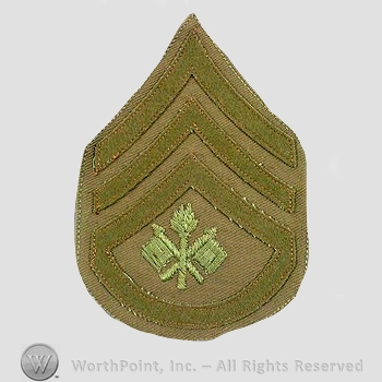 Mark with WWI Chevrons : Signal Corps Sergeant | #360882