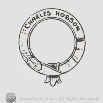 Mark with A belt and the text "CHARLES HOBSON". | #36137