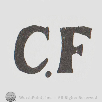 Mark with The letters "C.F". | #36237