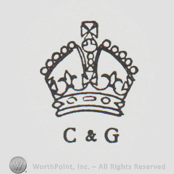 Mark with A crown and the letters "C & G". | #36370